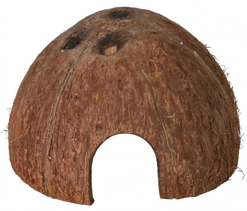 TRIXIE Kokos łupina orzecha kokosa domek chomika myszy pająka terrarium ...