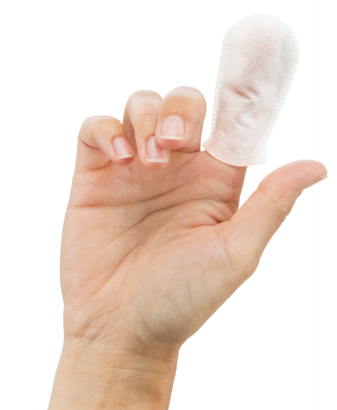 TRIXIE Nakładki na palec mokre do czyszczenia uszu psa kota królika 50 ...